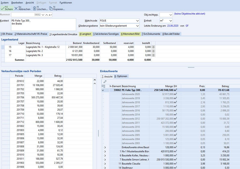 Bau-Materialwirtschaft - Bau-SU Softwareunternehmen GmbH